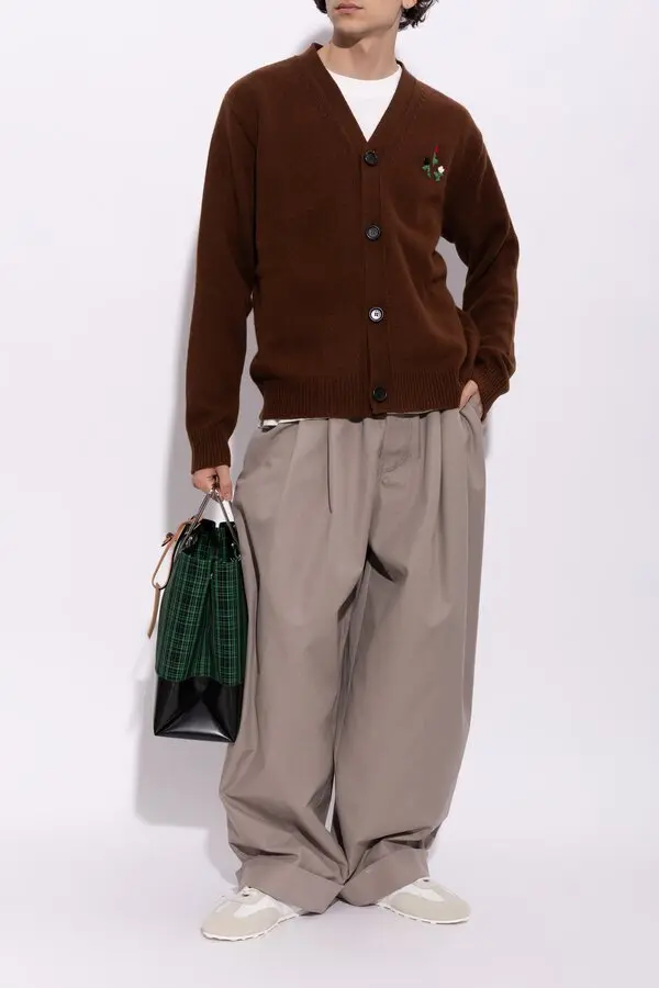 Marni Leather Sports Shoes With Logo