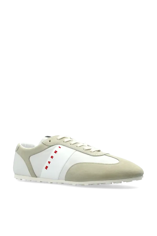Marni Leather Sports Shoes With Logo