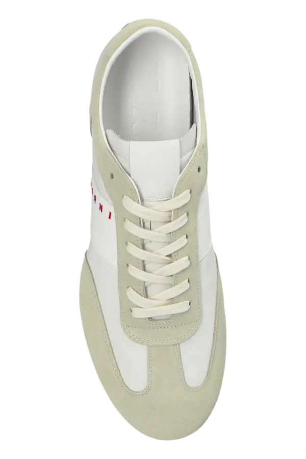 Marni Leather Sports Shoes With Logo