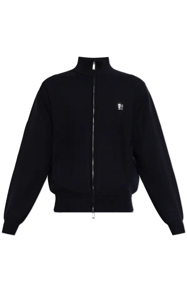 Dsquared2 Sweatshirt With A Stand-up Collar