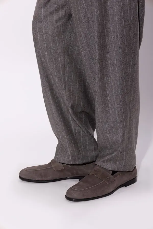 FERRAGAMO Tiberio" Suede Loafers