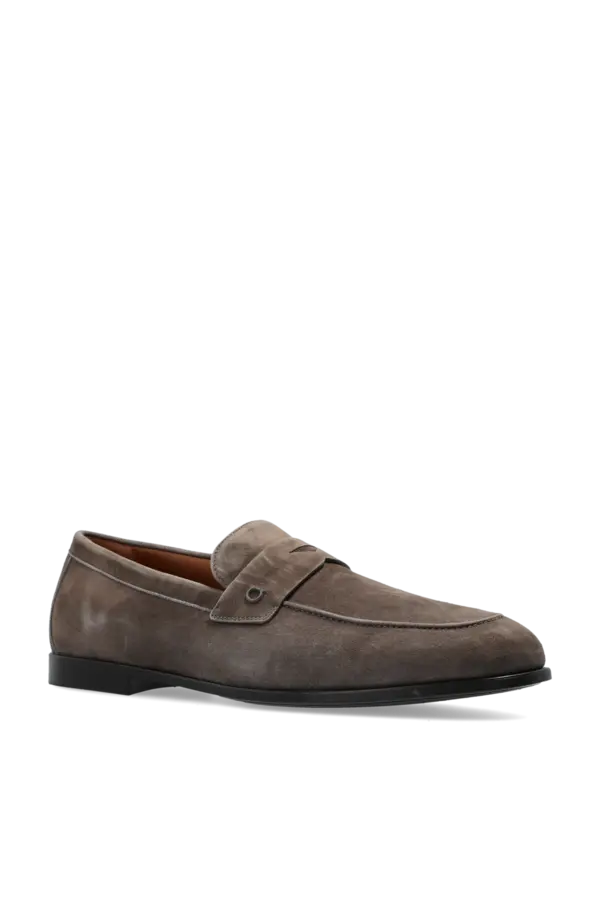FERRAGAMO Tiberio" Suede Loafers