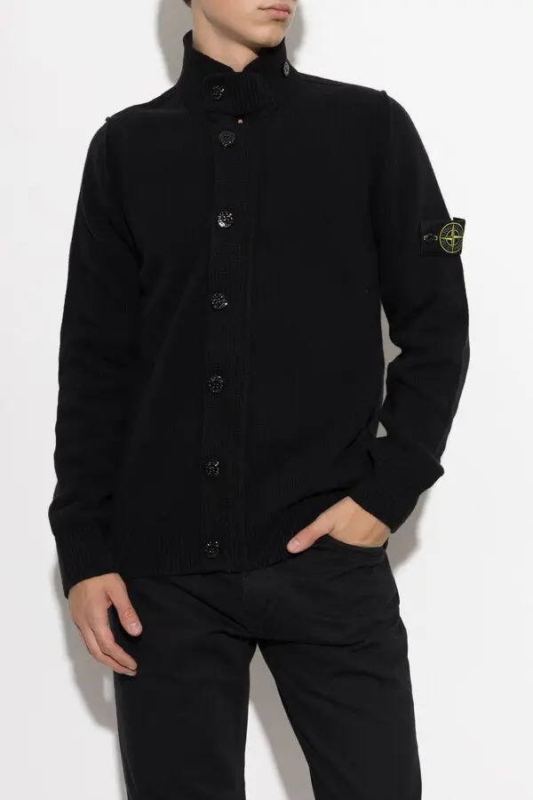 Stone Island Wool Cardigan