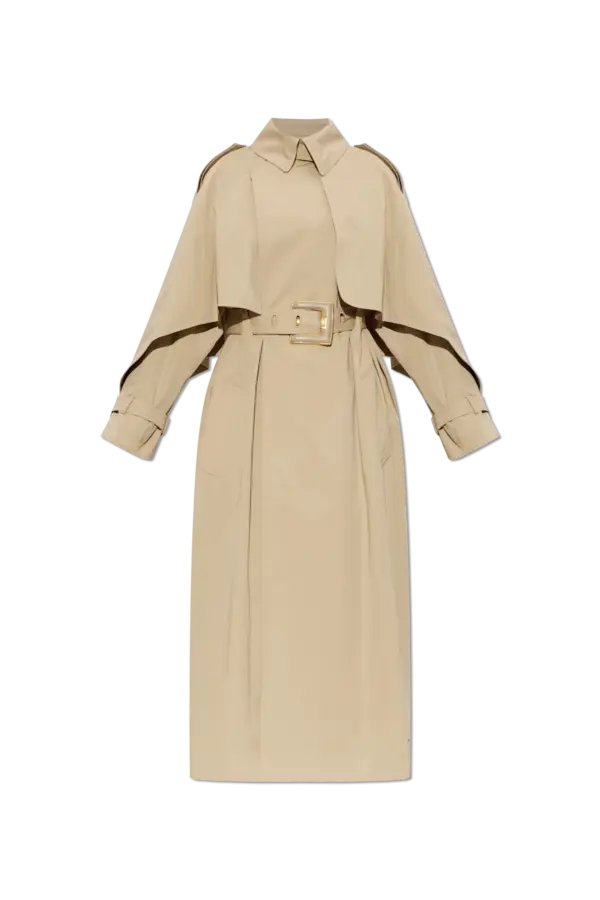 Balmain Trench Coat With Belt