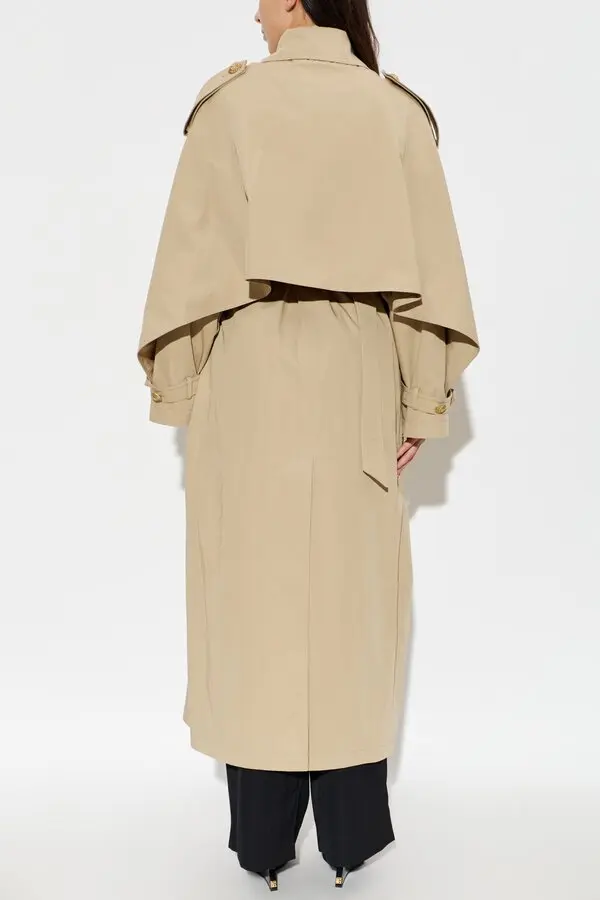 Balmain Trench Coat With Belt