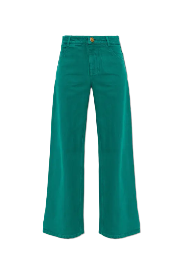 Christopher Esber Relaxed Quartz’ Jeans - Green