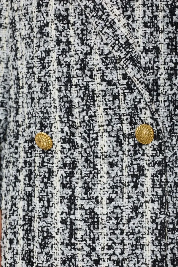 Balmain Double-breasted Coat With Pockets