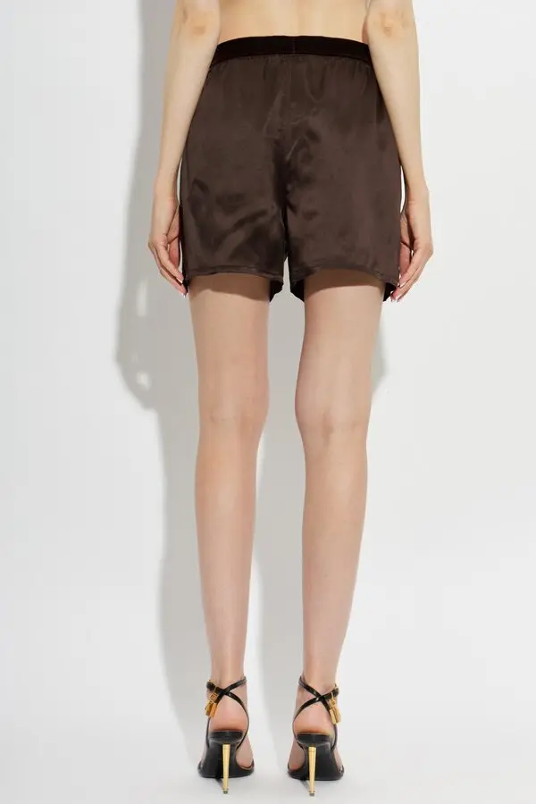 TOM FORD Silk Shorts