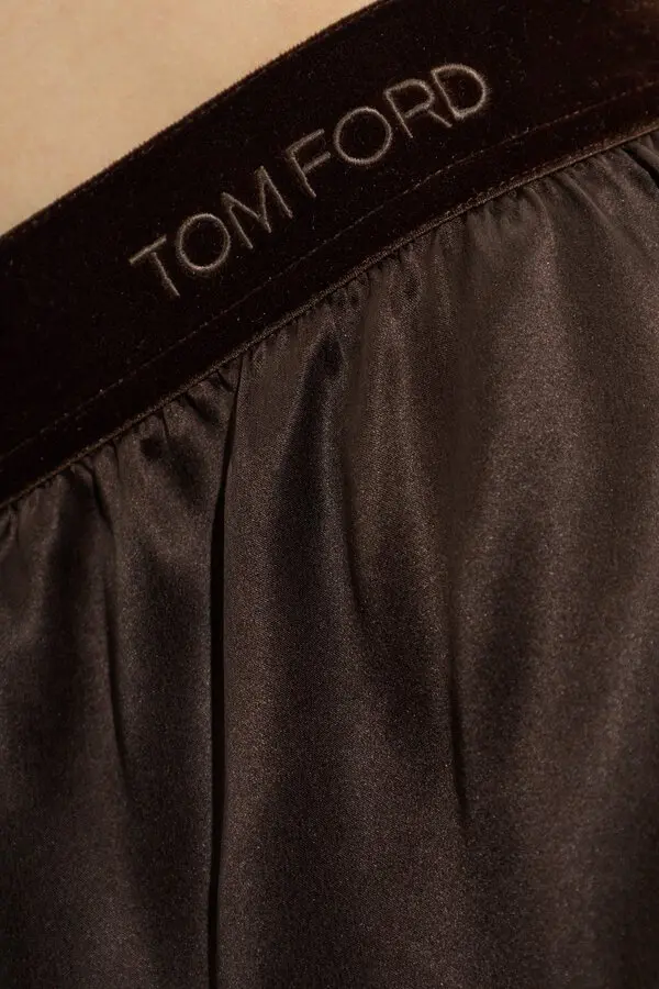 TOM FORD Silk Shorts