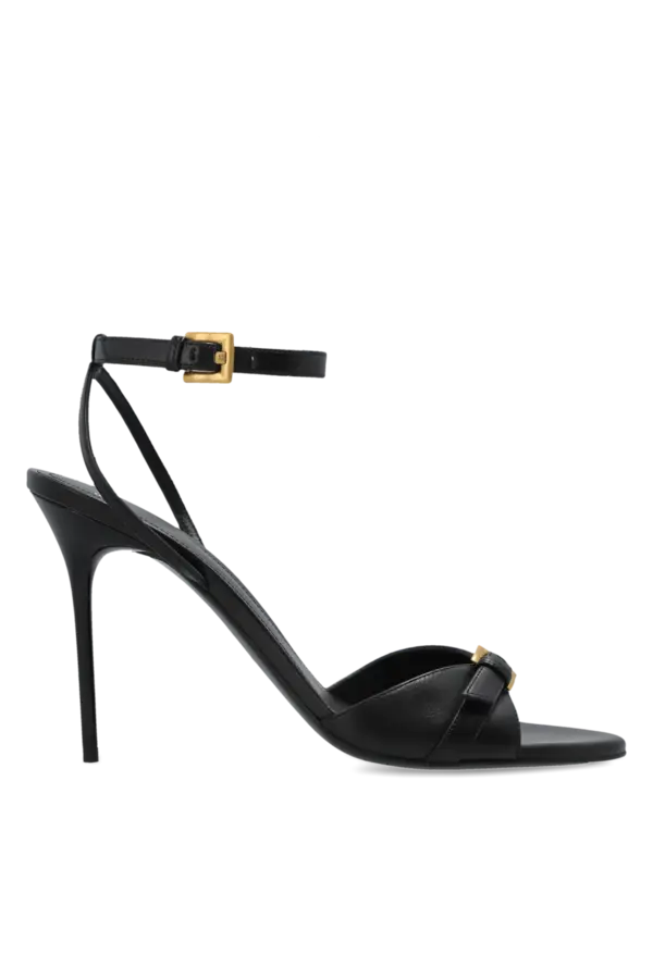Balmain Anthem' Leather Heeled Sandals