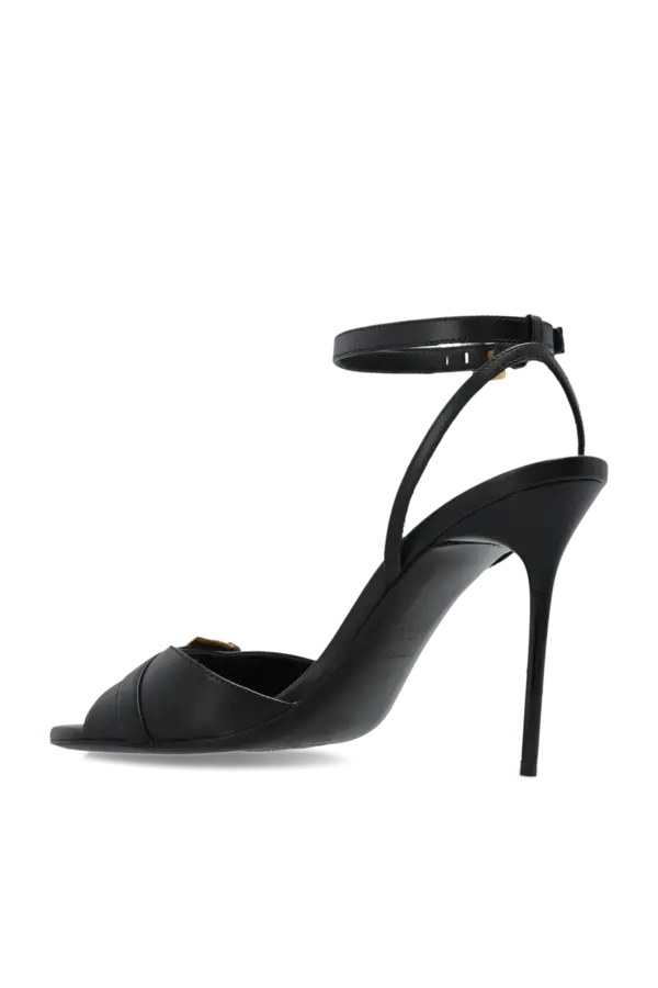 Balmain Anthem' Leather Heeled Sandals