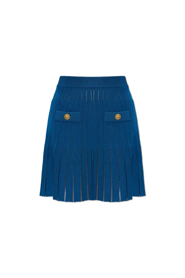 Balmain Skirt With Decorative Pockets