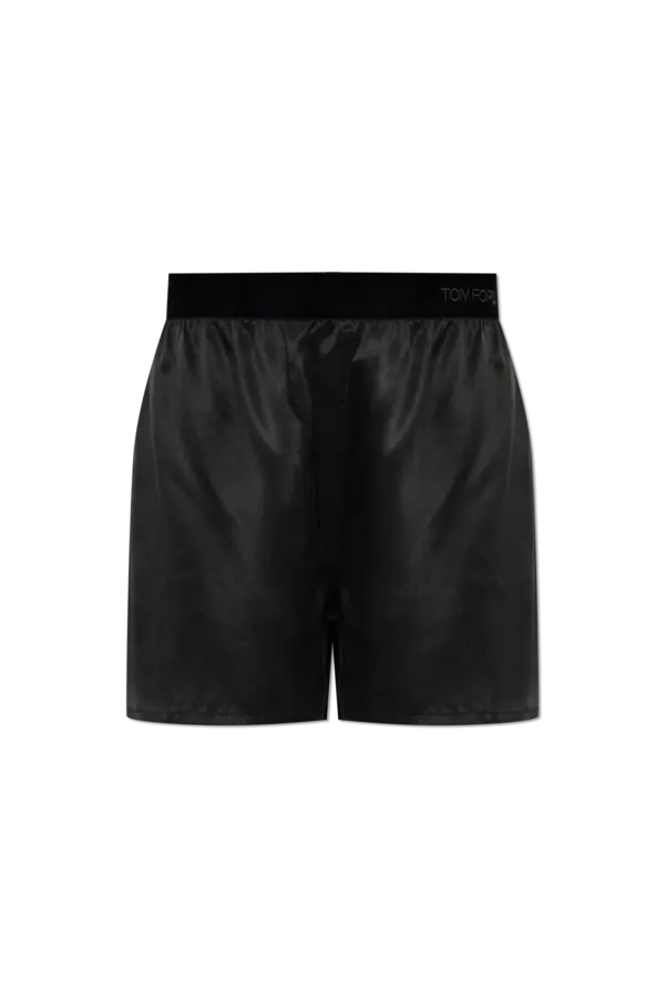 TOM FORD Silk Shorts - Black