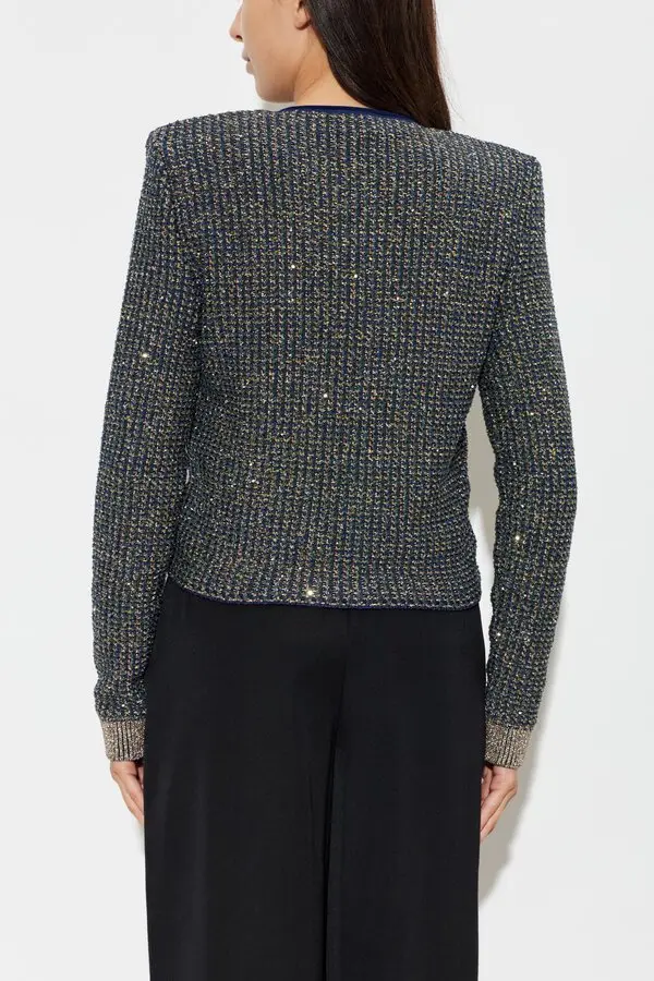 Balmain Sequin Cardigan