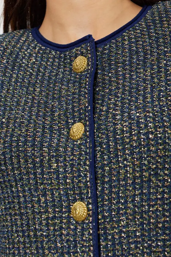Balmain Sequin Cardigan