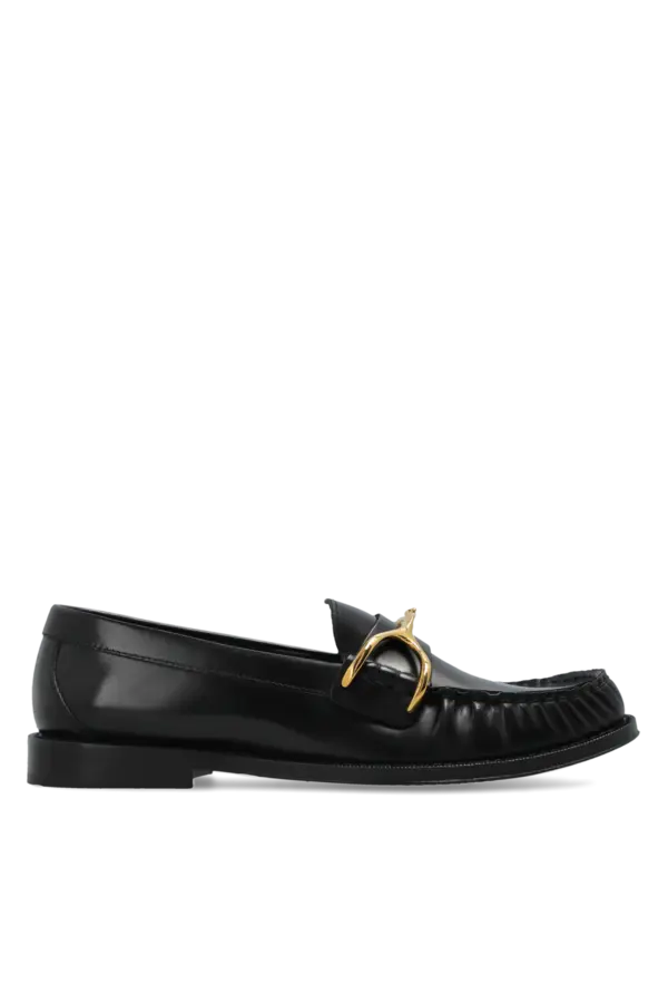 Alexander McQueen Wishbone Loafers - Black