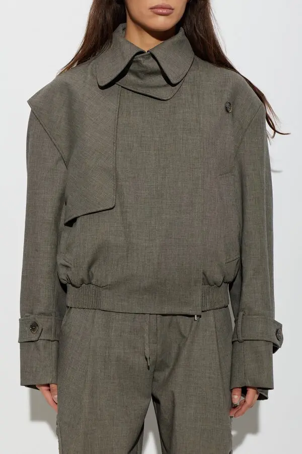 Christopher Esber Cropped Trench Jacket
