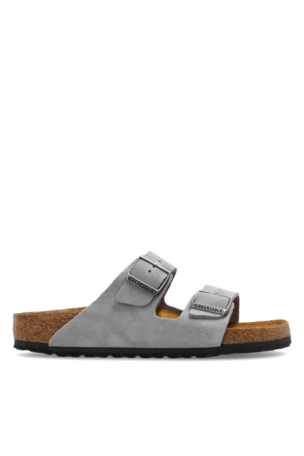 BIRKENSTOCK Arizona' Slides - Grey