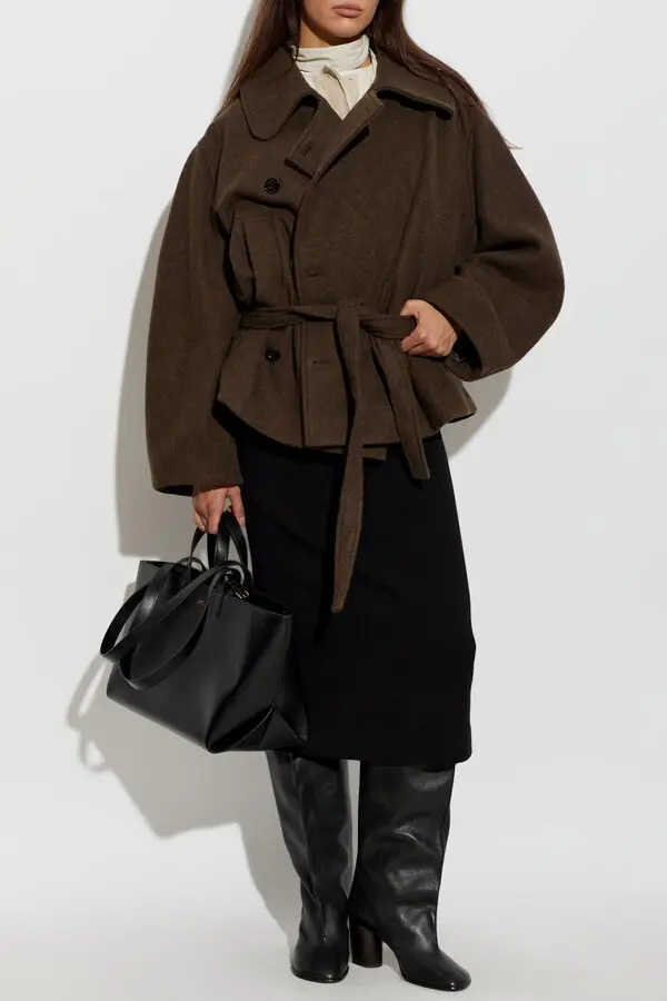 LEMAIRE Heeled Boots `crease Sleeve
