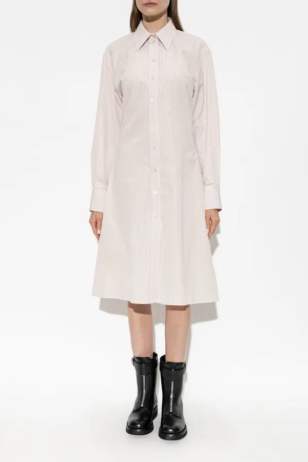 Alexander McQueen Cotton Dress With Pockets