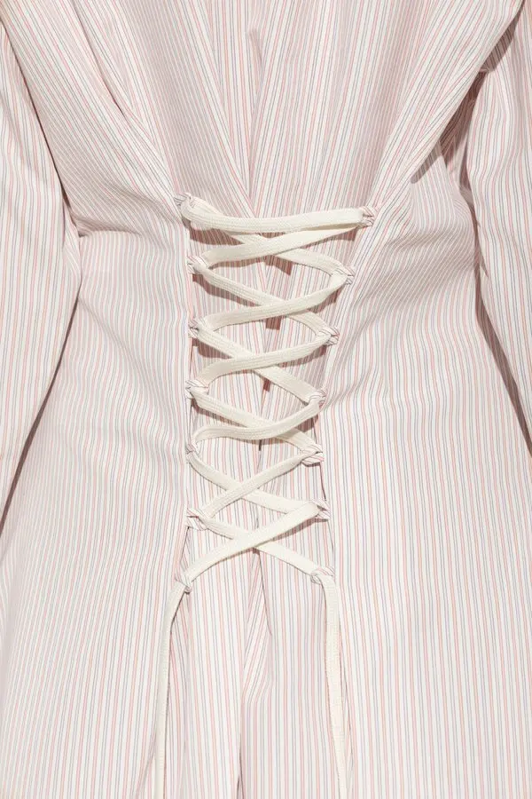 Alexander McQueen Cotton Dress With Pockets