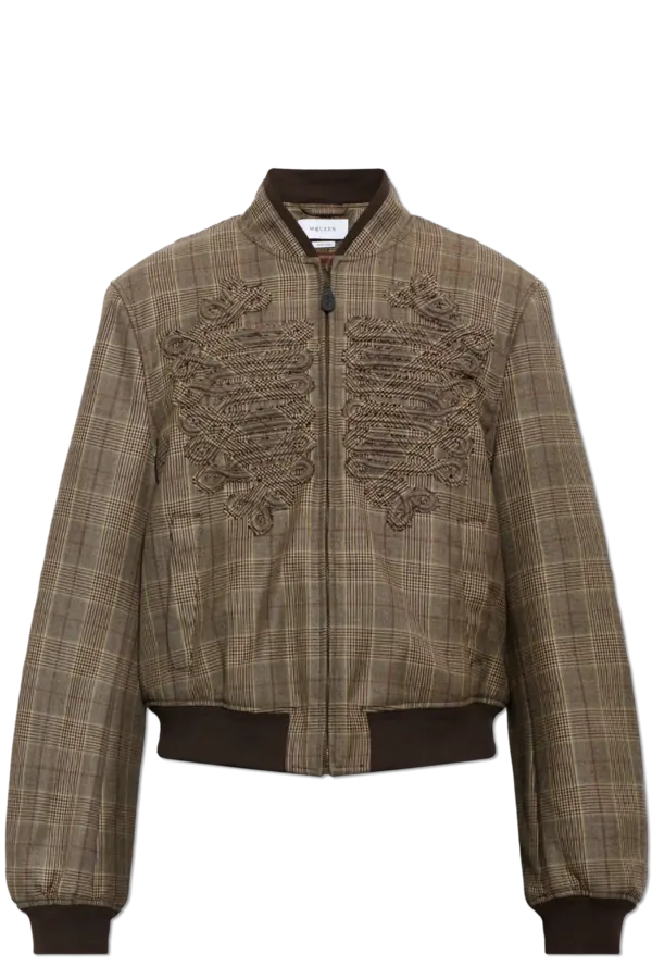 Alexander McQueen Bomber Jacket - Brown