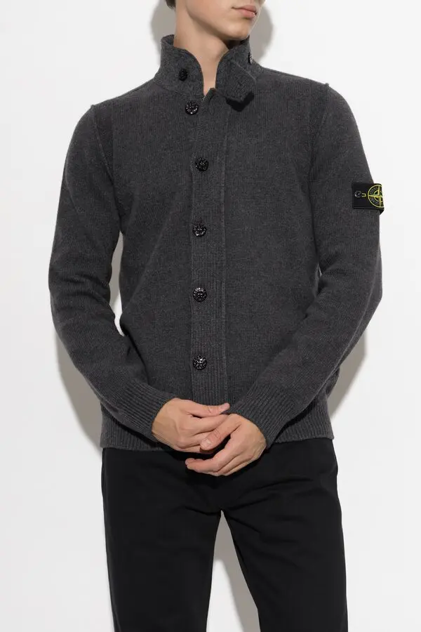 Stone Island Wool Cardigan
