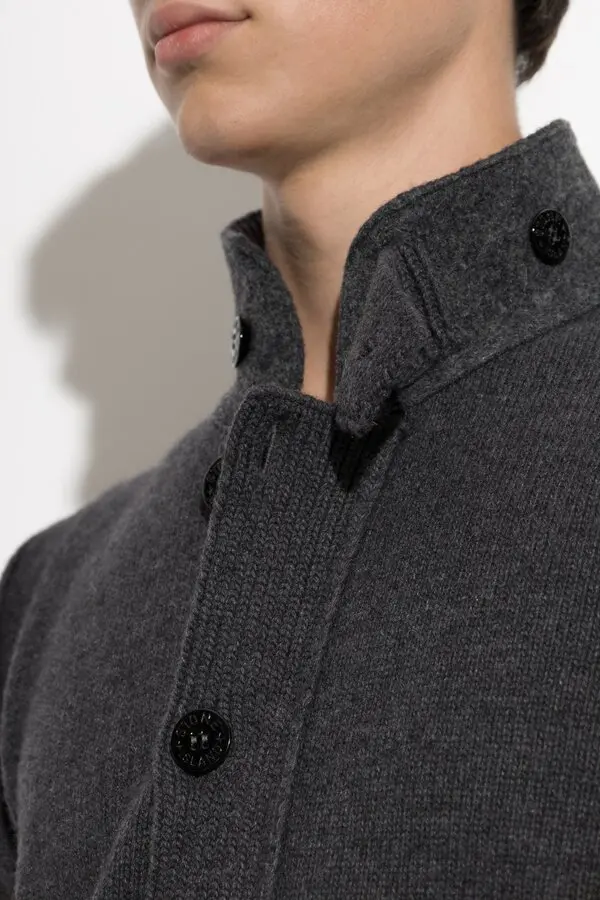 Stone Island Wool Cardigan