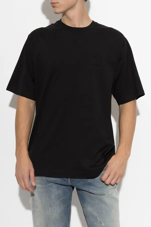Dolce & Gabbana T-shirt With Embossed Logo