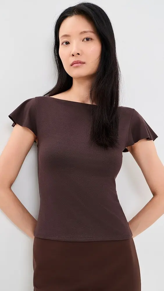 REFORMATION Jensen Knit Top