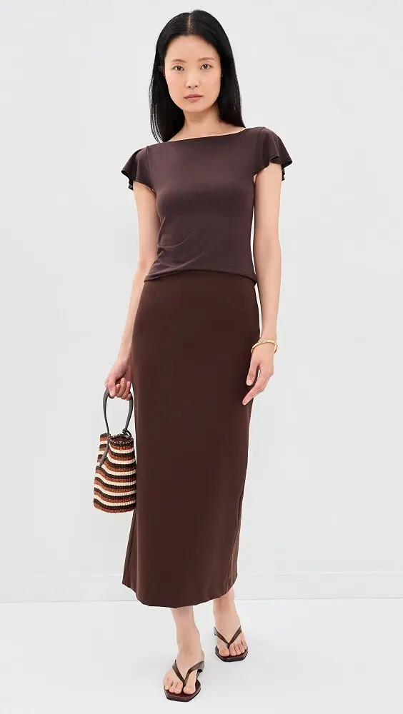REFORMATION Jensen Knit Top