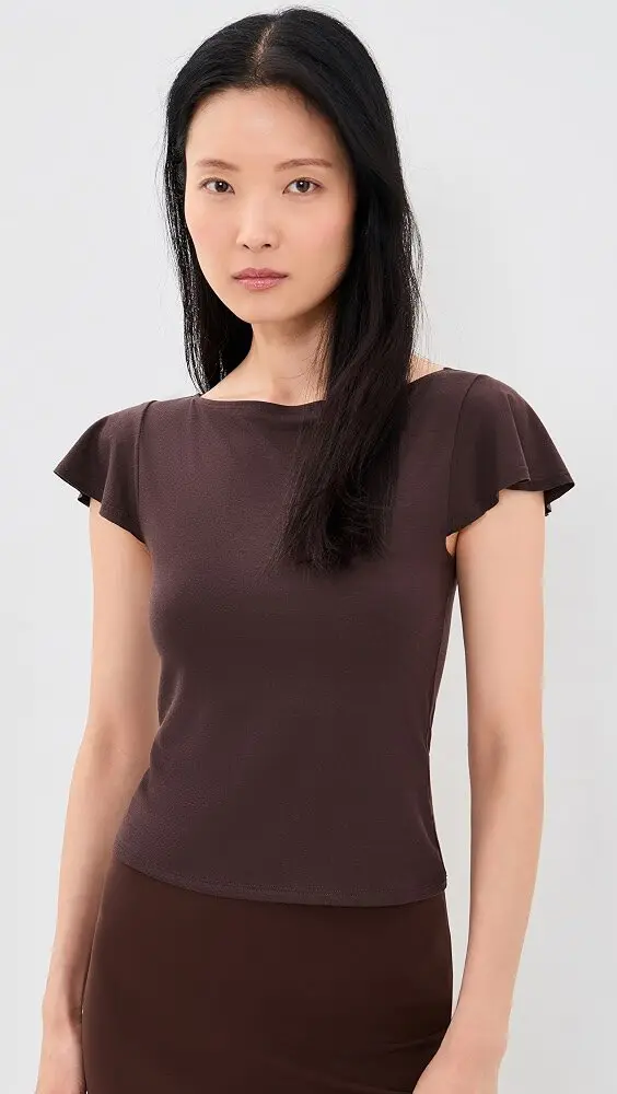 REFORMATION Jensen Knit Top