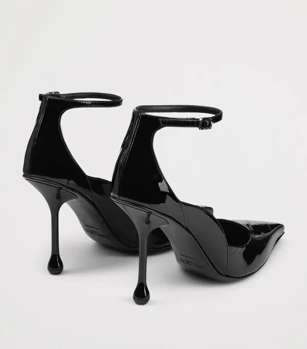 JIMMY CHOO Quinci 95 Patent Leather Pumps