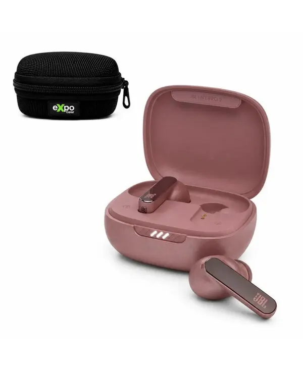 JBL Live Pro 2 Noise Cancelling Wireless Earbuds - Pink