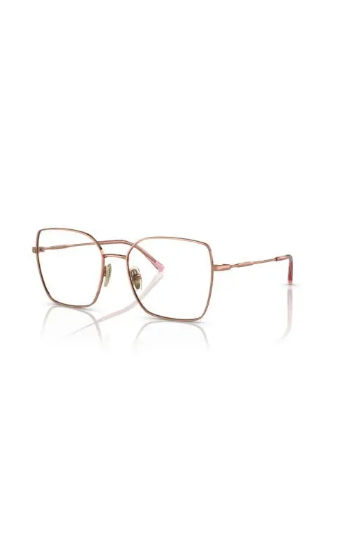 VOGUE EYEWEAR 53mm Irregular Optical Glasses - Pink