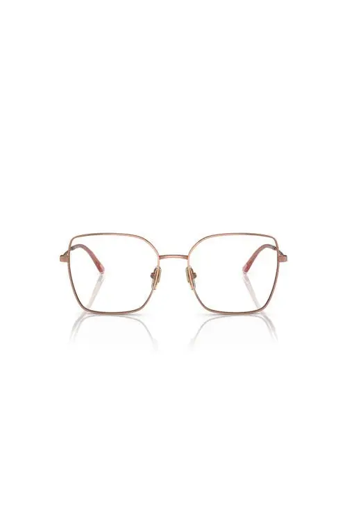 VOGUE EYEWEAR 53mm Irregular Optical Glasses - Pink