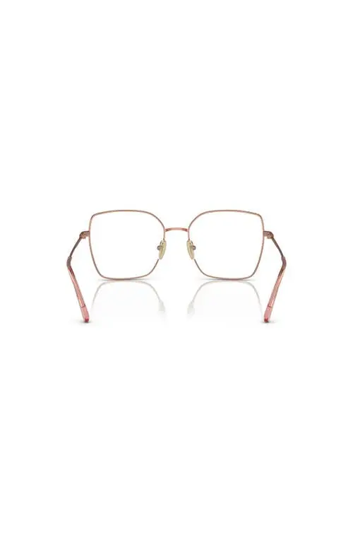 VOGUE EYEWEAR 53mm Irregular Optical Glasses - Pink