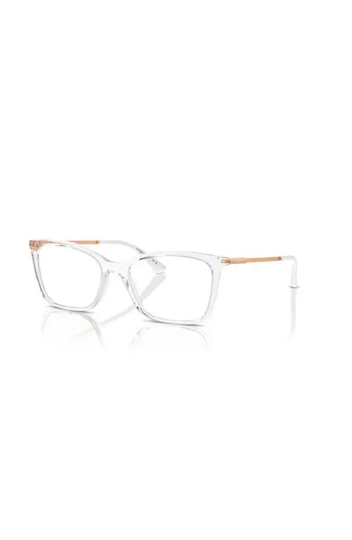 VOGUE EYEWEAR 53mm Butterfly Optical Glasses - Transparent