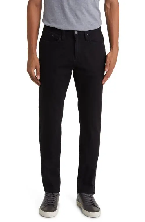 DUER Relaxed Tapered Performance Denim Jeans - Black