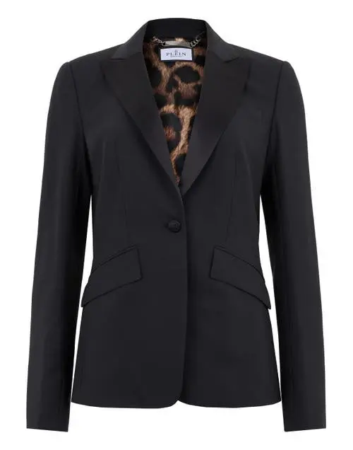 Philipp Plein Single-breasted Skull Blazer