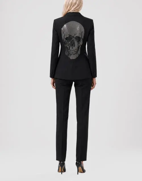 Philipp Plein Single-breasted Skull Blazer