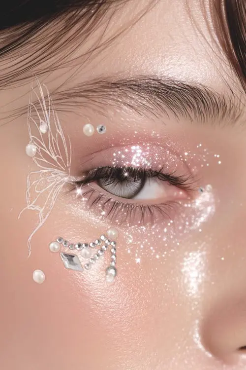 NEVER HAVE I EVER Whimsical Wings Face Adornments
