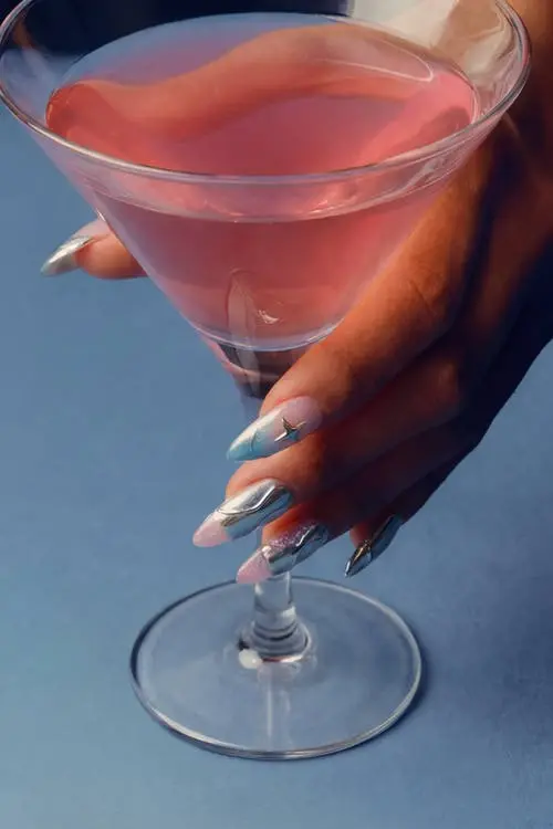 NEVER HAVE I EVER Titanium Jelly Press On Nail Jade Roland