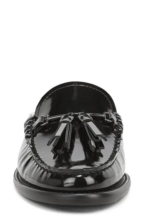 Franco Sarto Callen Tassel Loafer Mule - Black