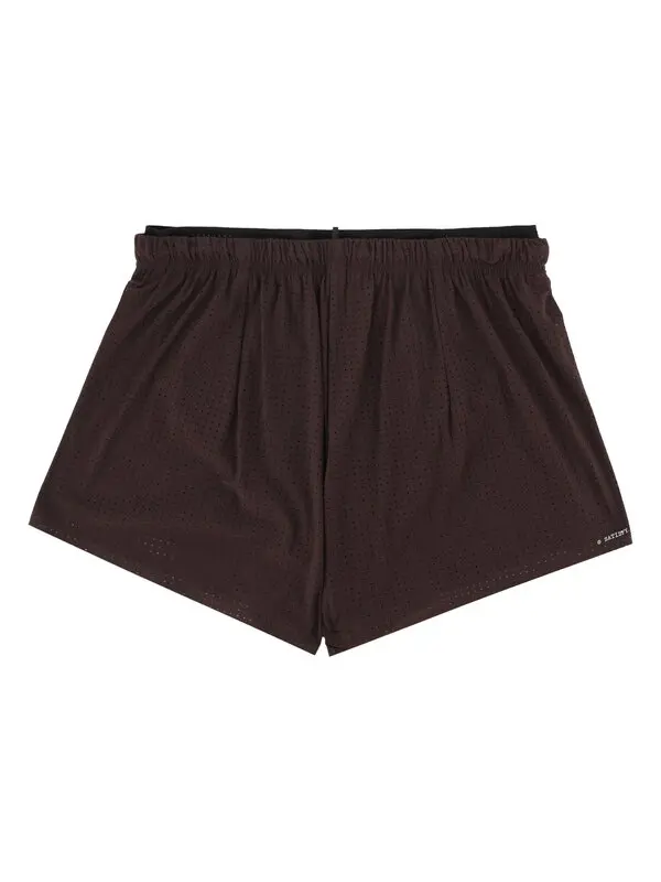 Satisfy Perforated Technical Fabric Shorts