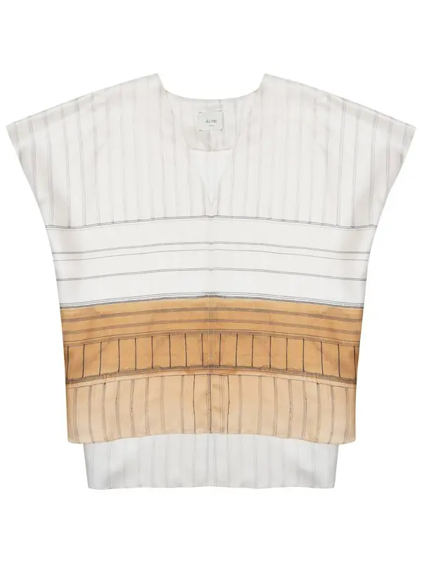 ALYSI Blusa Con Scollo A V