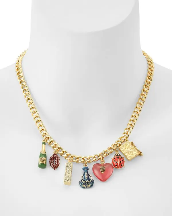 Kurt Geiger Signature Eagle Charm Statement Necklace