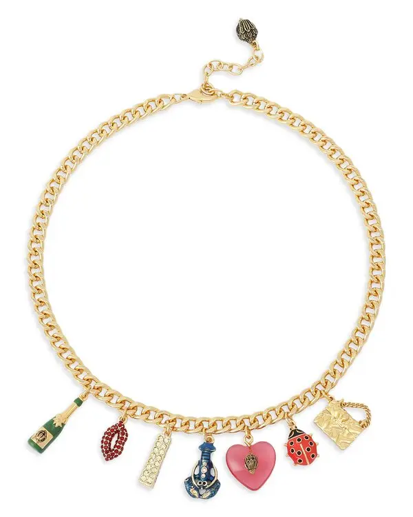 Kurt Geiger Signature Eagle Charm Statement Necklace