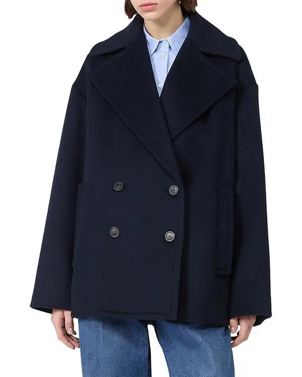 Max Mara Wkdalpe Short Wool Coat