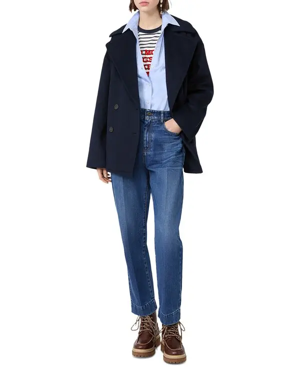 Max Mara Wkdalpe Short Wool Coat
